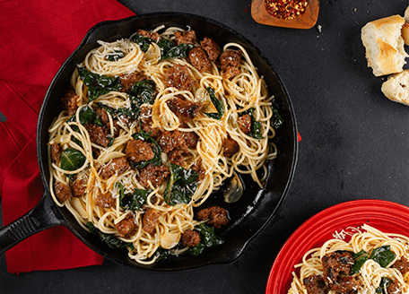 Quick and Easy Spicy Sausage Spaghetti - Johnsonville.ca